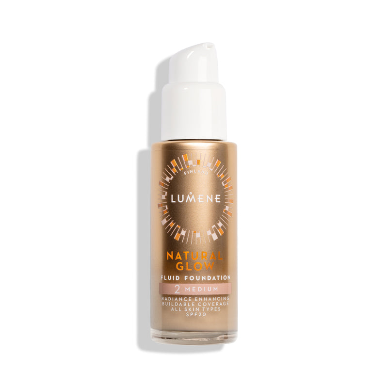 LUMENE NATURAL GLOW FLUID FOUNDATION SPF20 8326 – LUEL